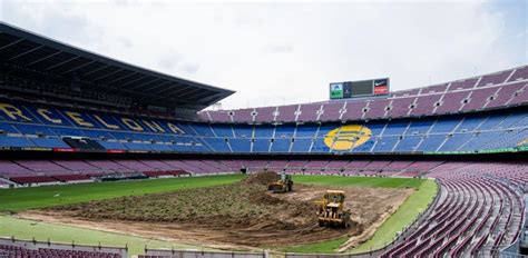Inicio Oficial De Las Obras En El Spotify Camp Nou