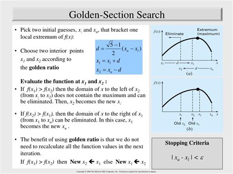 ppt one dimensional unconstrained optimization chapter 13 powerpoint presentation id 6812584