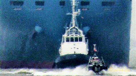 Galaxy Ace Car Carrier Inbound Tug Carriers Pilot Pilots