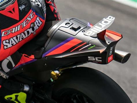 Rear Wing On A MotoGP Bike Aprilia Breaks New Ground Sports Of The Day