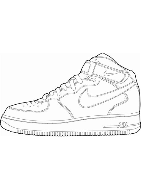Coloriage Nike à imprimer sur ColoriageEnfant