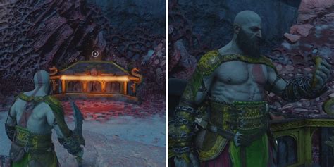 God of War Ragnarok Localização dos Baús Nornir nas Terras Áridas