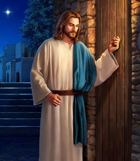 Jesus Batendo Na Porta Jesus Bate Porta Jesus Bate No Porta Do