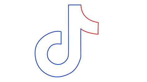 How To Draw TikTok Logo Step By Step 5 Easy Phase