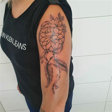 13 Thigh Unique Dream Catcher Tattoo Ideas That Will Blow Your Mind