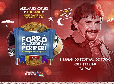 Forró Pé de Serra do Periperi Adelmário Coelho abre a programação