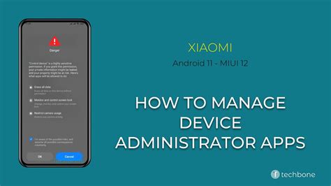 How To Manage Device Administrator Apps Xiaomi Android Miui