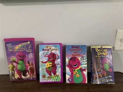 Barney Vhs Lot Eur Picclick Fr