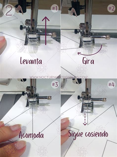 Costura paso a paso 3 ejercicios básicos para aprender a coser a