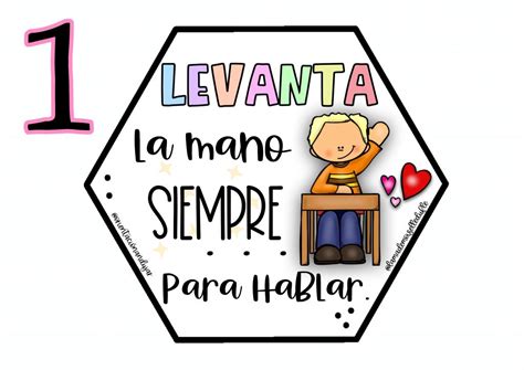 Bonitos Carteles Normas De Clase Motivos Cuentos Erase Una Vez