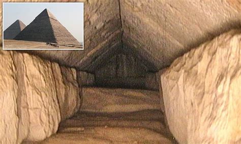 Scientists Discover Corridor In Great Pyramid Of Giza Daily Mail Online