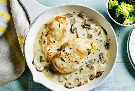 Poulet Aux Champignons Et Cr Me Au Thermomix