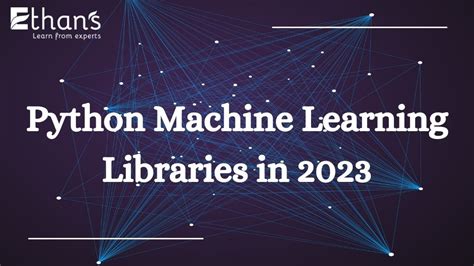 top python machine learning libraries in 2023