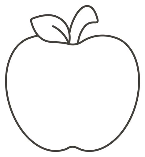 Coloring Page Apple Coloring Book Coloring Pages
