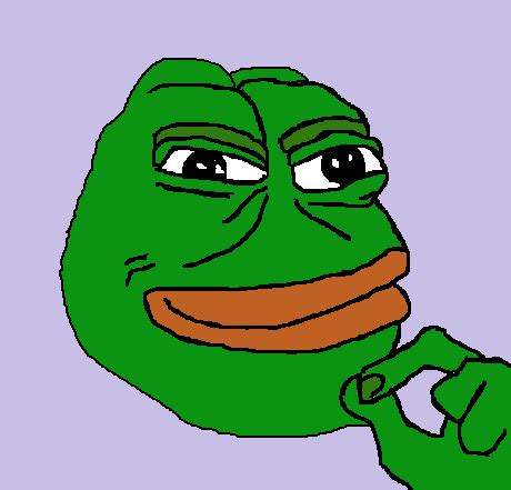 Very Rare Pepe Smug Frog Know Your Meme