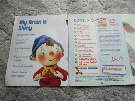 Bbc Enid Blyton S Noddy Magazines No And Picclick Uk