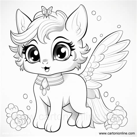 Ausmalbilder Einhorn Katze