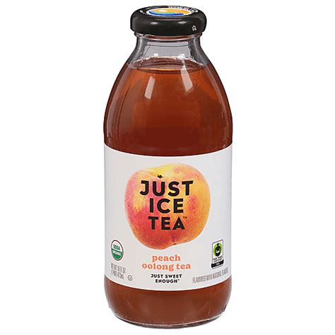 Just Ice Tea Peach Oolong Tea Soft Drinks Foodtown