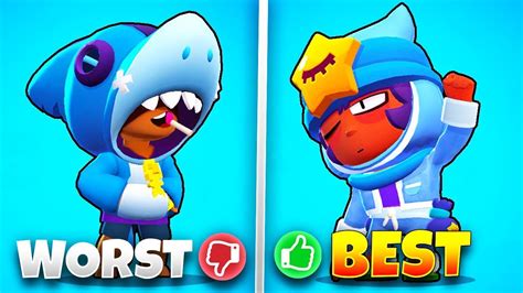 Ranking ALL Legendary Brawlers From WORST To BEST In Brawl Stars