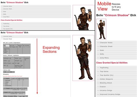 Google Docs D D Character Sheet Template