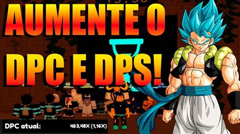 Como Aumentar O Dpc E O Dps No Anime Fighters Youtube