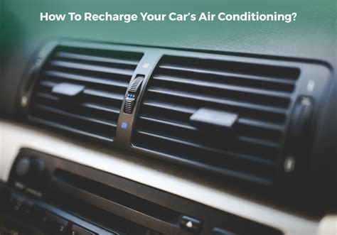 How To Recharge Your Cars Air Conditioning Gorakhram Haribux