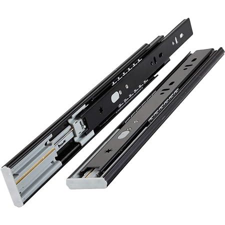 VADANIA VF1245 Push To Open Drawer Runners 300mm Ball Bearing 3 Fold