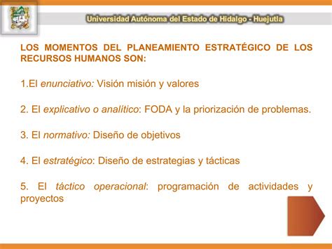 Planeacion Estrategica De Recursos Humanos PPT