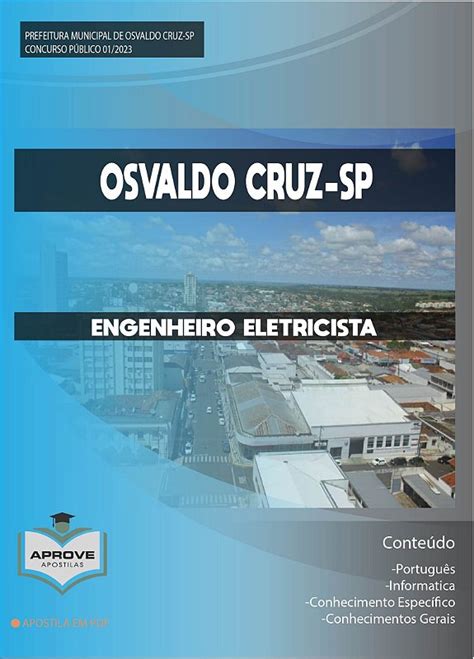 APOSTILA OSVALDO CRUZ ENGENHEIRO ELETRICISTA Aprove Apostilas