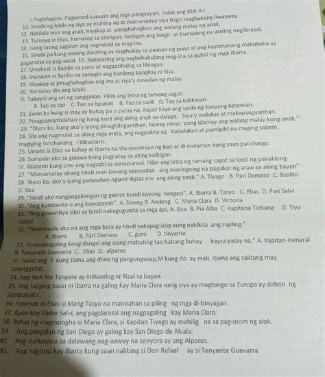 I Paglalagom Pagsunod Sunurin Ang Mga Studyx