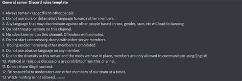 Sp Nding Tredobbelt Vedh Ftet Fil Server Rules For Discord Intens Mere