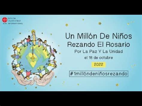 Un millón de niños rezando el Rosario por la paz y la unidad