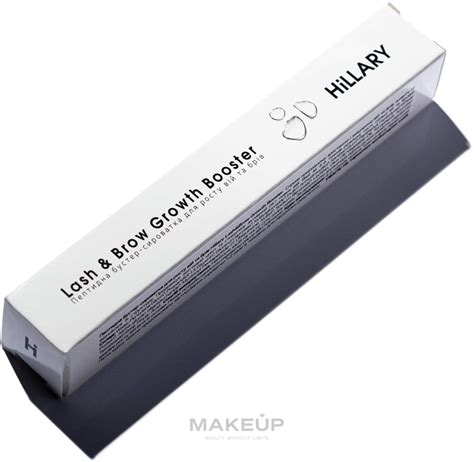 Пептидна бустер сироватка для росту вій і брів Hillary Lash Brow