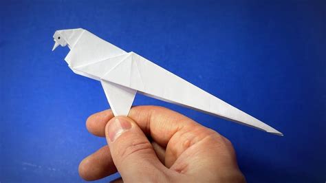 Gołąb Origami Łatwe Jak Zrobić Gołębia z Papieru krok po kroku Ptak