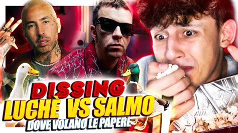 SALMO DOVE VOLANO LE PAPERE DISSING LUCHÈ REACTION YouTube