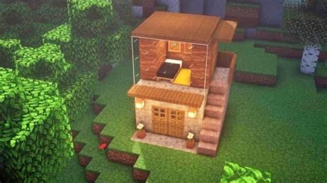 Desain Rumah Simpel Dan Minimalis Di Minecraft