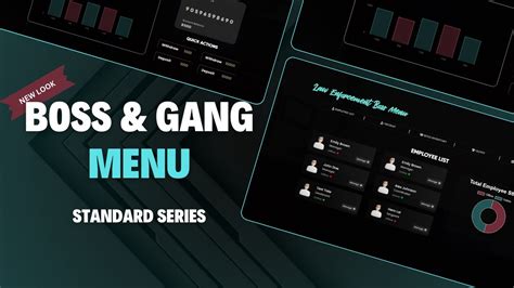 Fivem Advanced Boss Gang Menu Code Studio QB ESX Best Script