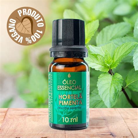 Óleo Essencial HORTELÃ PIMENTA para Aromaterapia Ambientallis