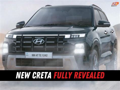 Hyundai Creta Facelift Fully Revealed Ahead Of Launch MotorOctane