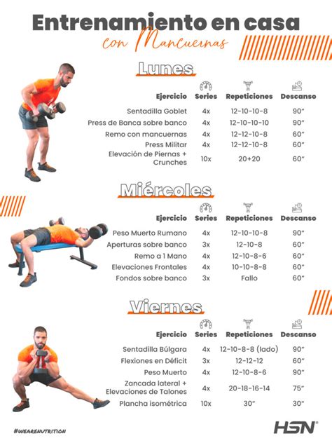 Guía para hacer pesas en casa Runningvillarejo es