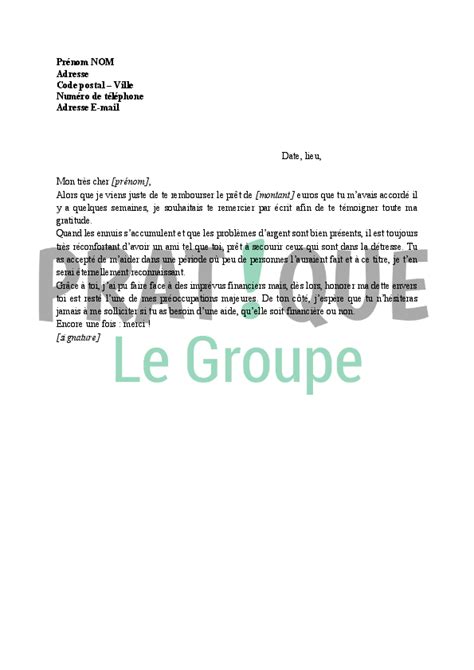 Exemple De Lettre De Demande De Remboursement D Argent Divers Exemples