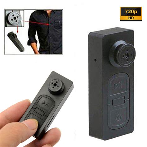 Camera ngụy trang cúc áo thiết kế tinh xảo ghi hình siêu bí mật