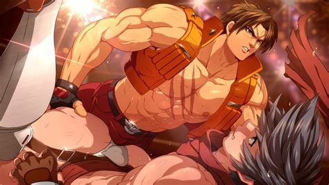 Ogami Kenji And Ogami Yugo Bloody Roar Drawn By Mazjojo Danbooru