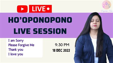 Ho Oponopono Mantra Repetitions For Deep Healing Problem