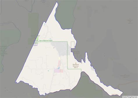 Map Of Auberry Cdp Thong Thai Real