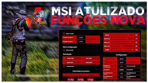 Novo Msi Mobile Atualizado Sensi Y E X E Resolu O E Dpi V
