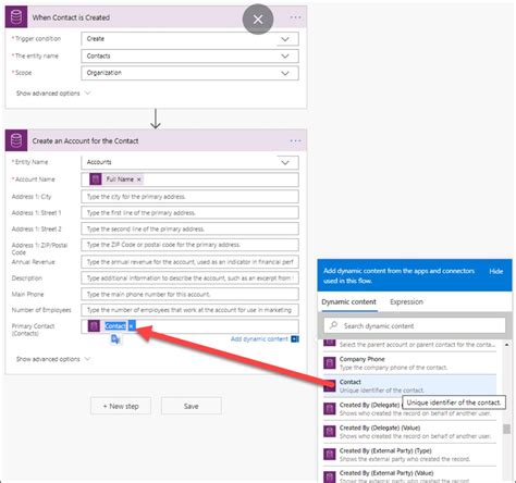 power automate setting lookup values with the cds connector velosio