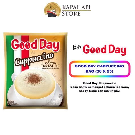 Good Day Kopi Cappuccino Bag Sachet Gram Kapal Api Store