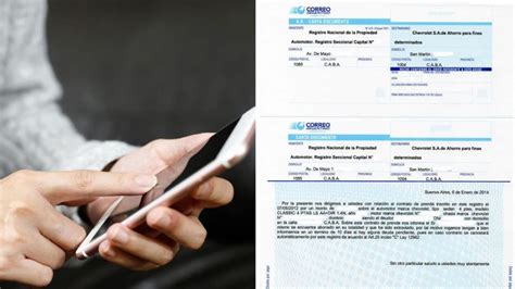 Descargar Formulario Carta Documento Correo Argentino EDITABLE Odeon