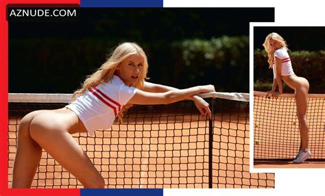 Olga De Mar Gorgeous Naked Body In Tennis Photoshoot AZNude